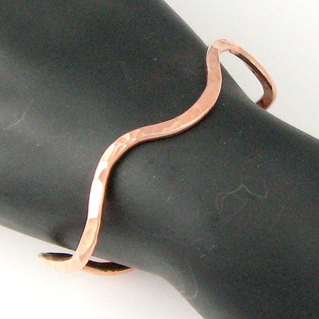 Copper-Wave-Cuff | Slinky Lynnx Chic